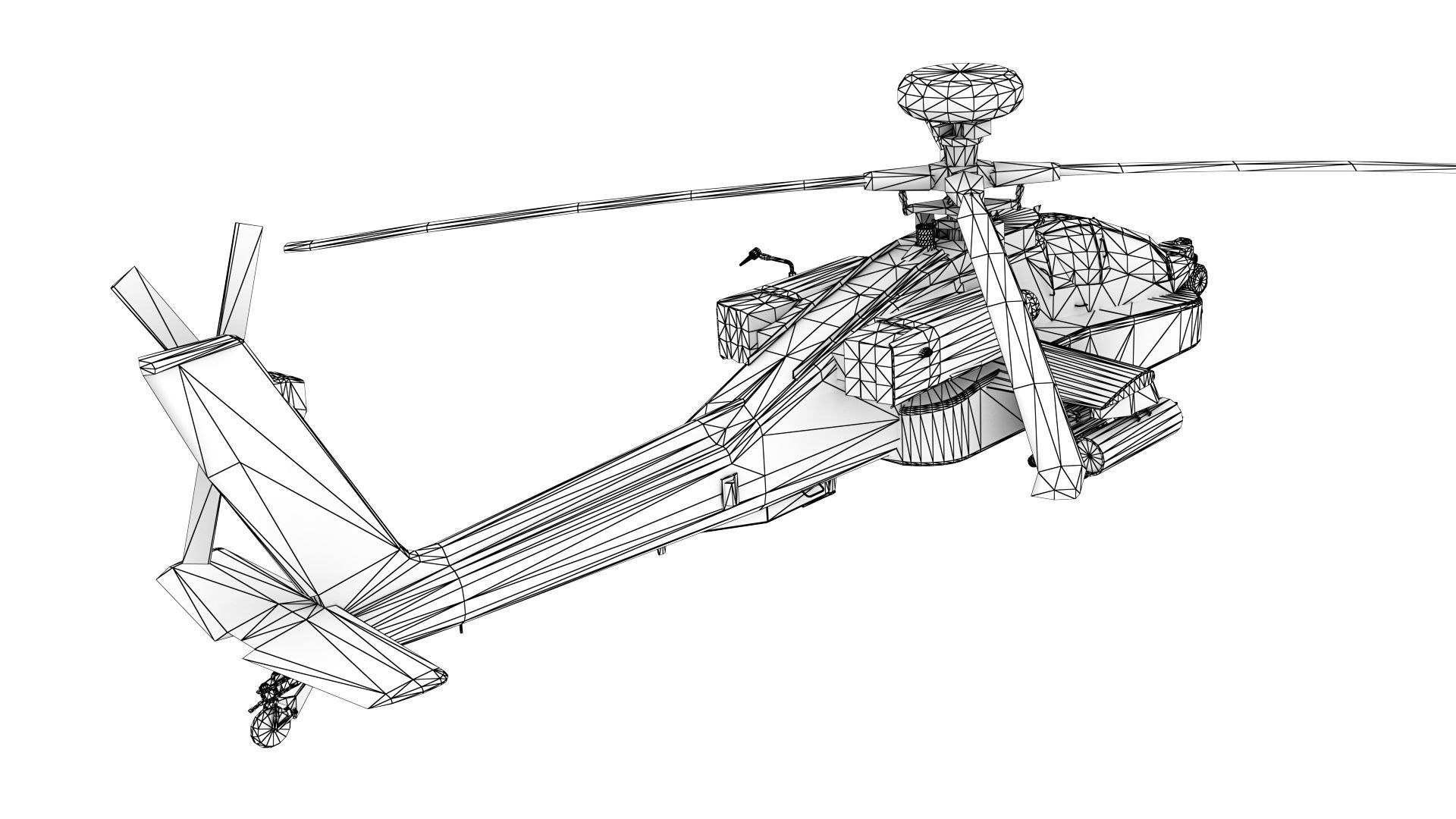 AH-64D Apache 3D Model - TurboSquid 2053302
