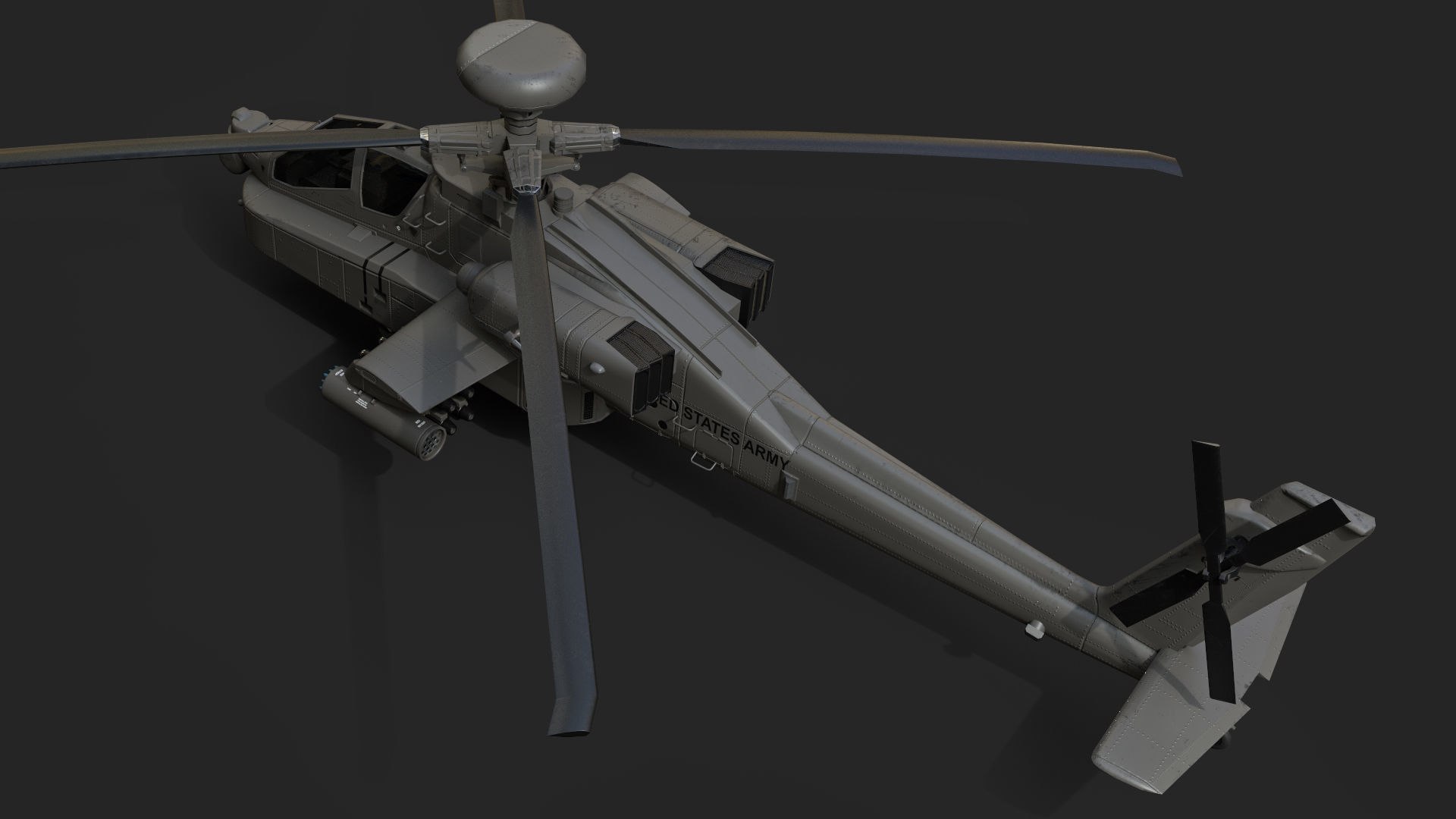 AH-64D Apache 3D Model - TurboSquid 2053302