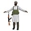 Mujahideen Rigged 3d Model