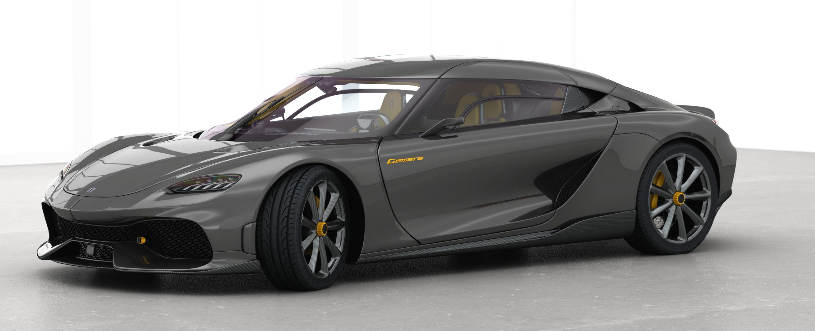 Koenigsegg Gemera 2021 Türen und Koffer öffnen 3D-Modell - TurboSquid ...