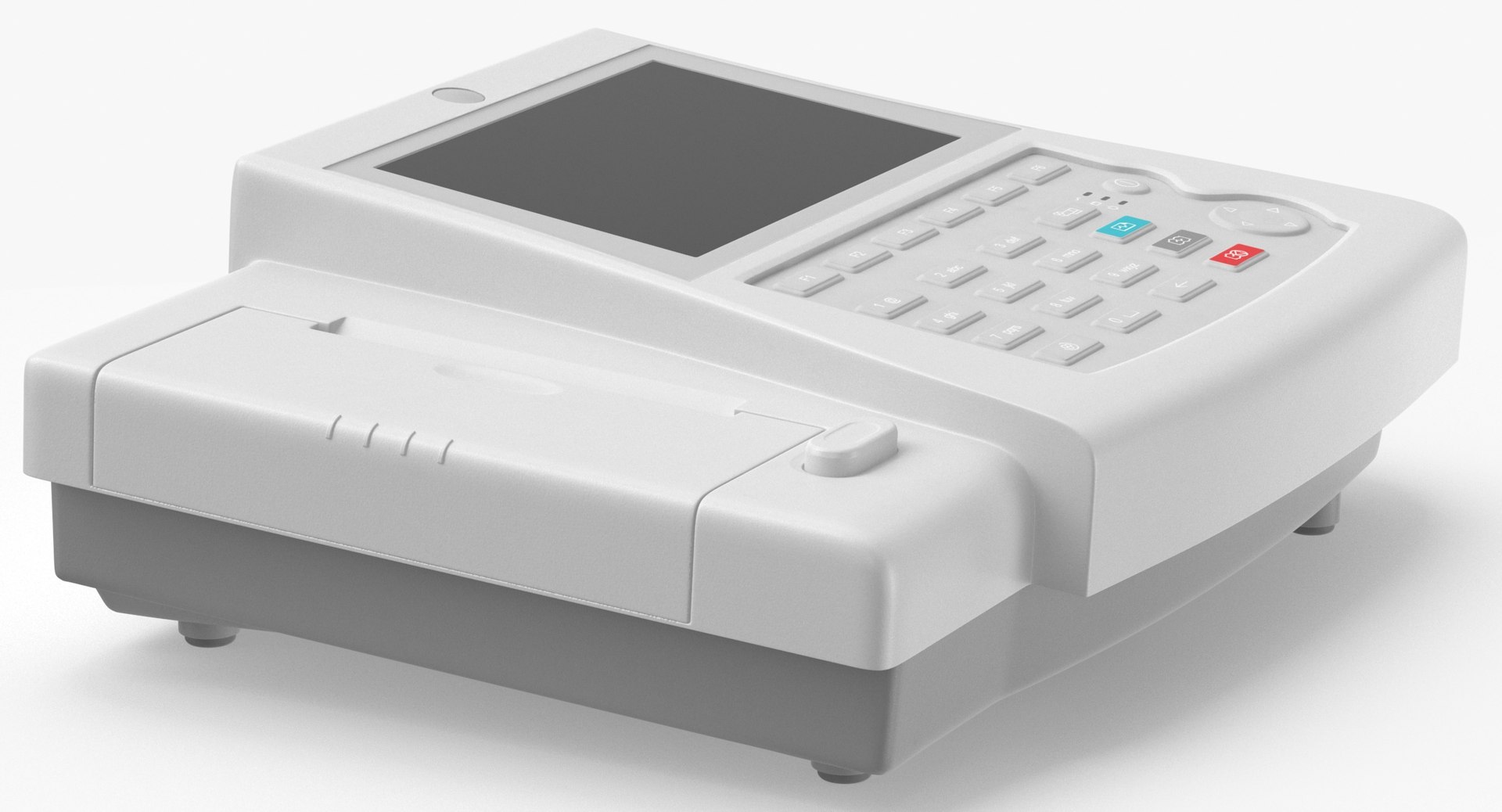 3D Ekg Machine Turned Model - TurboSquid 1697072