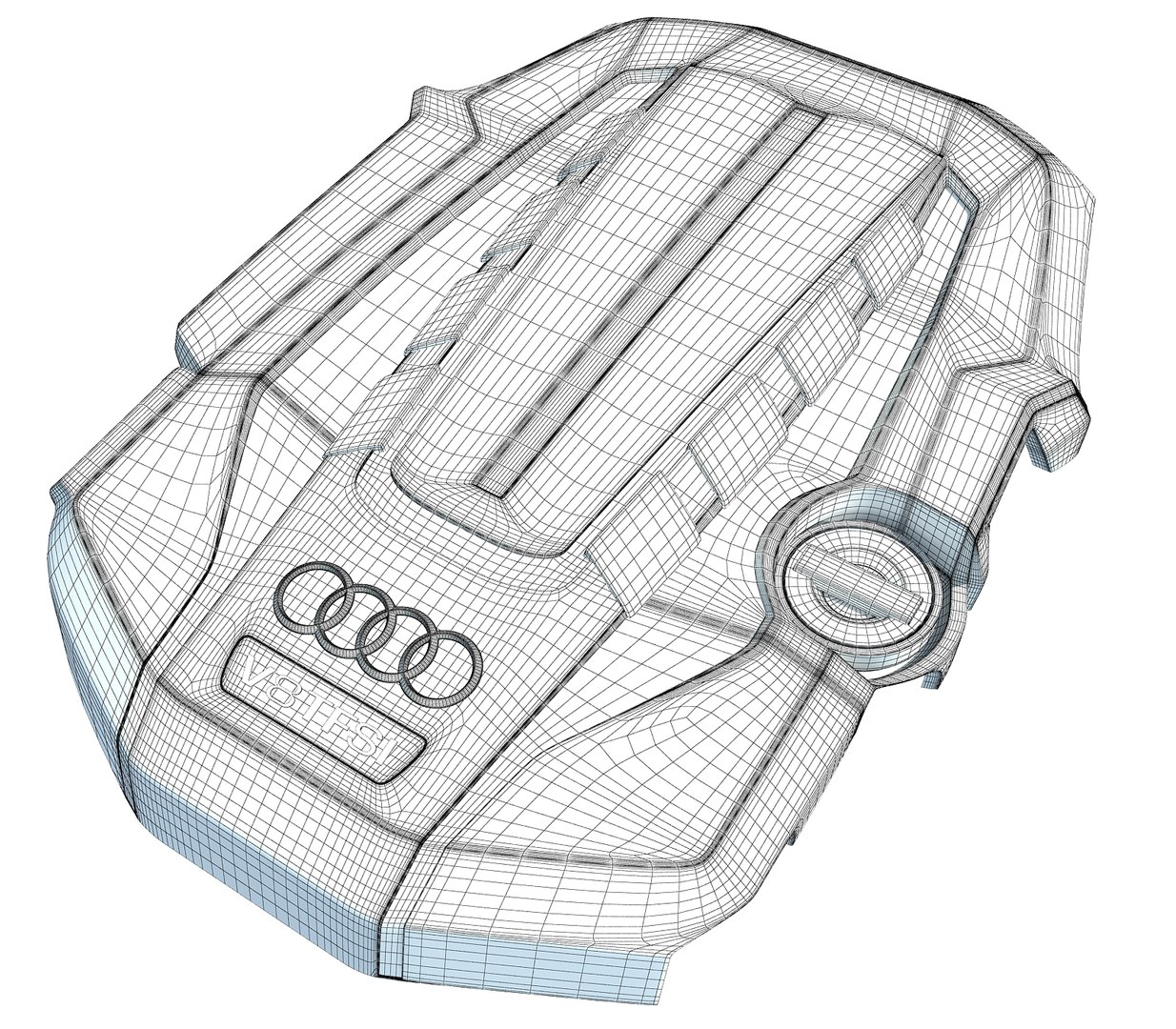 Engine Cover 3D Model - TurboSquid 1174252