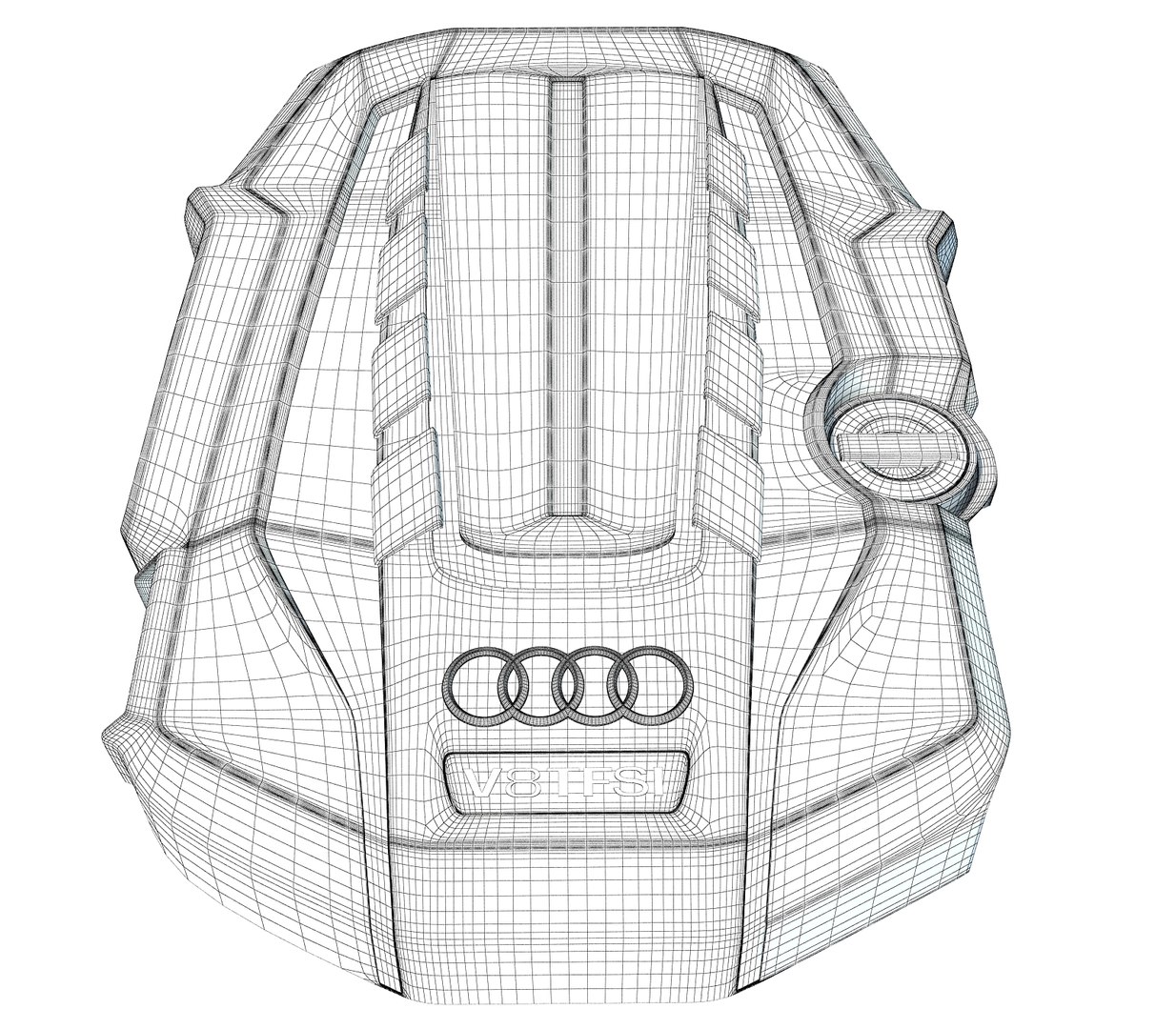 Engine Cover 3D Model - TurboSquid 1174252