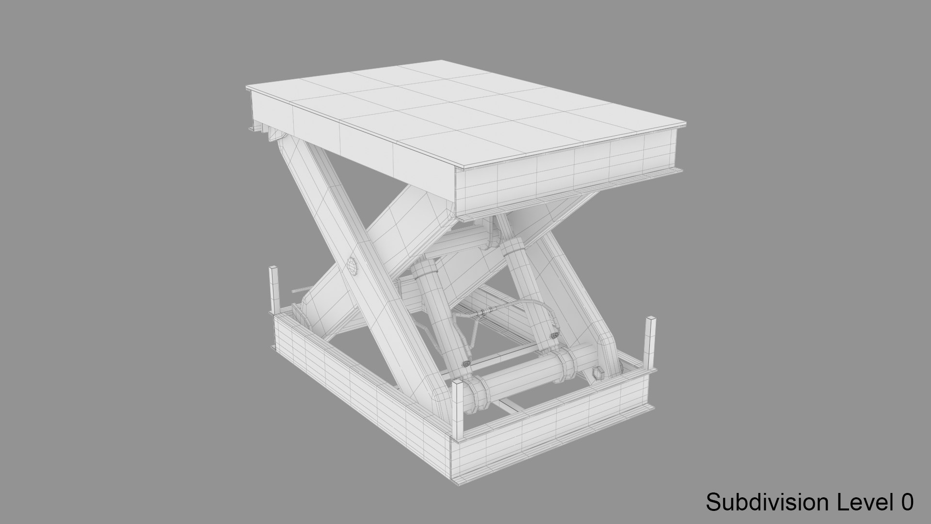 3D Hydraulic Lift Platform - TurboSquid 1480516