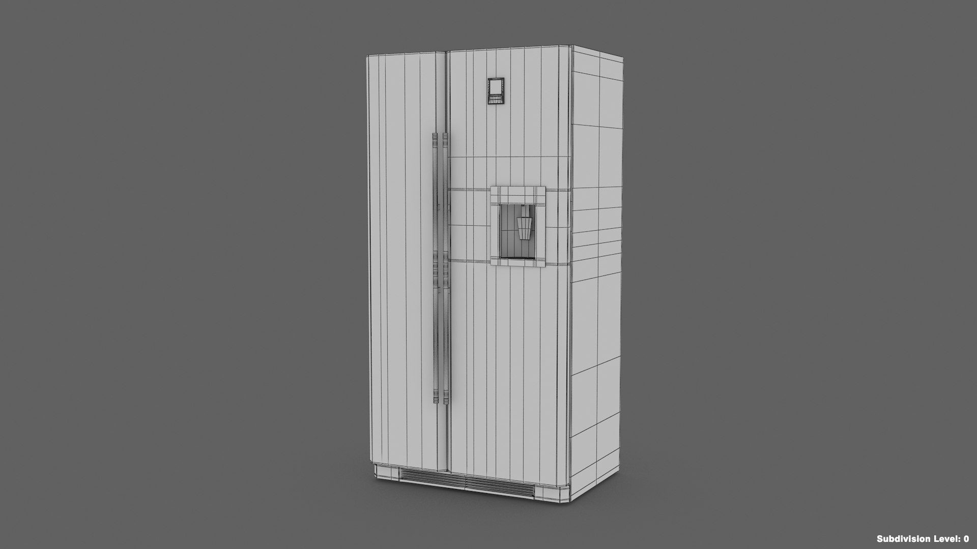 3D generic fridge model - TurboSquid 1600975