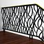 stairs wrought iron railing 3d dxf
