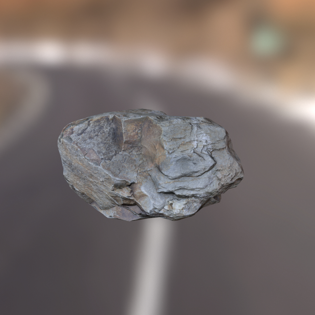 3d 3ds Rock Unity3d