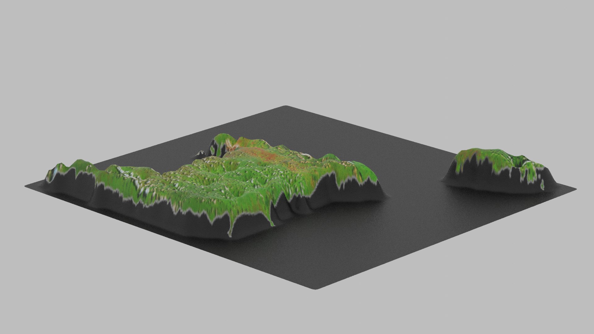 Trinidad And Tobago Map Country 3D - TurboSquid 2076386