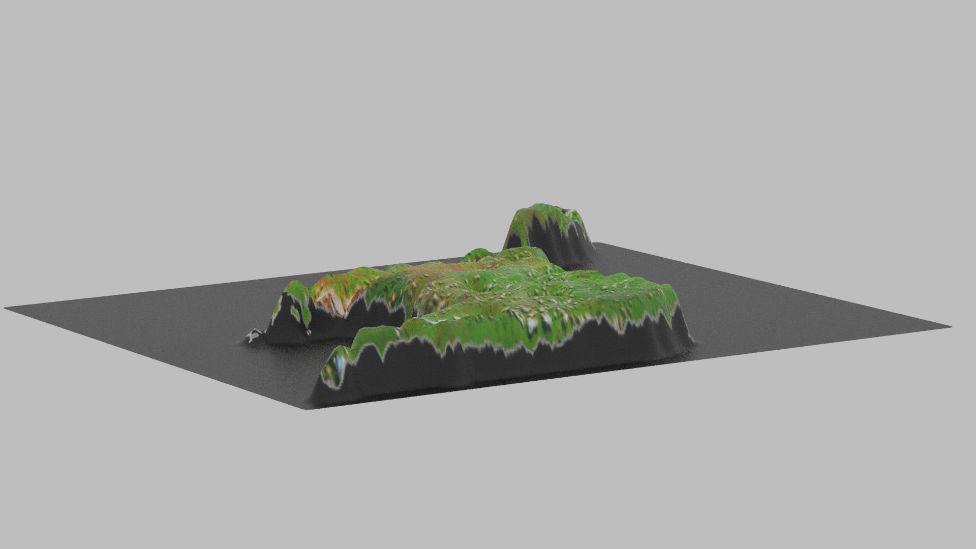 Trinidad And Tobago Map Country 3D - TurboSquid 2076386