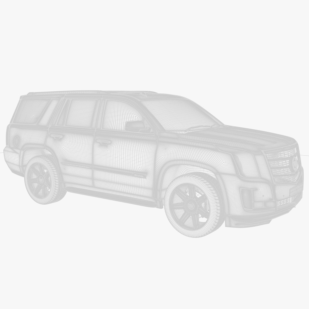 3D Cadillac Escalade Model - TurboSquid 2188261