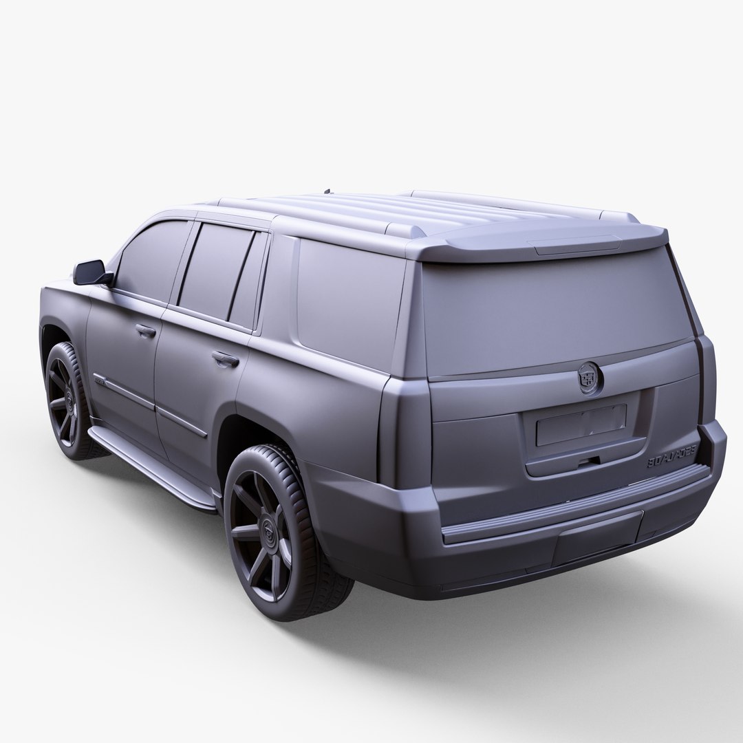 3D Cadillac Escalade Model - TurboSquid 2188261