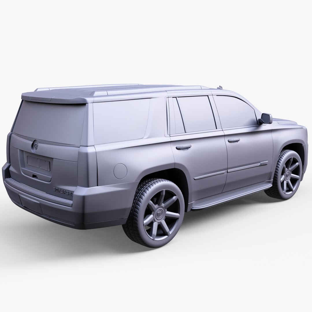 3D Cadillac Escalade Model - TurboSquid 2188261