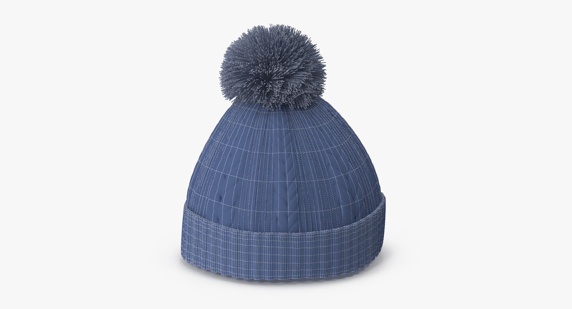 3d Winter Hat 01 Model
