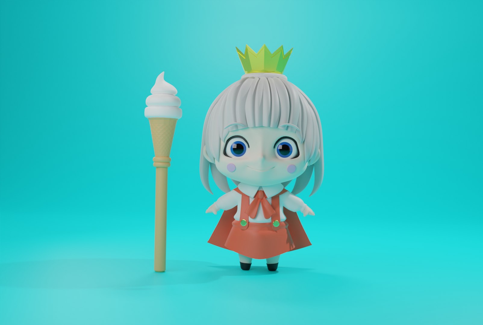 Mixue Fanart 3D Model - TurboSquid 2163174