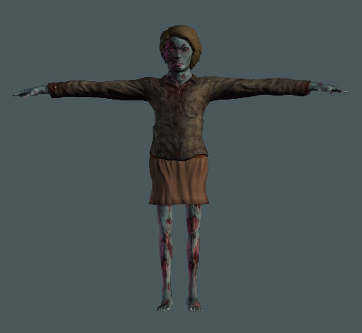 3D Pack Zombies - TurboSquid 1290362