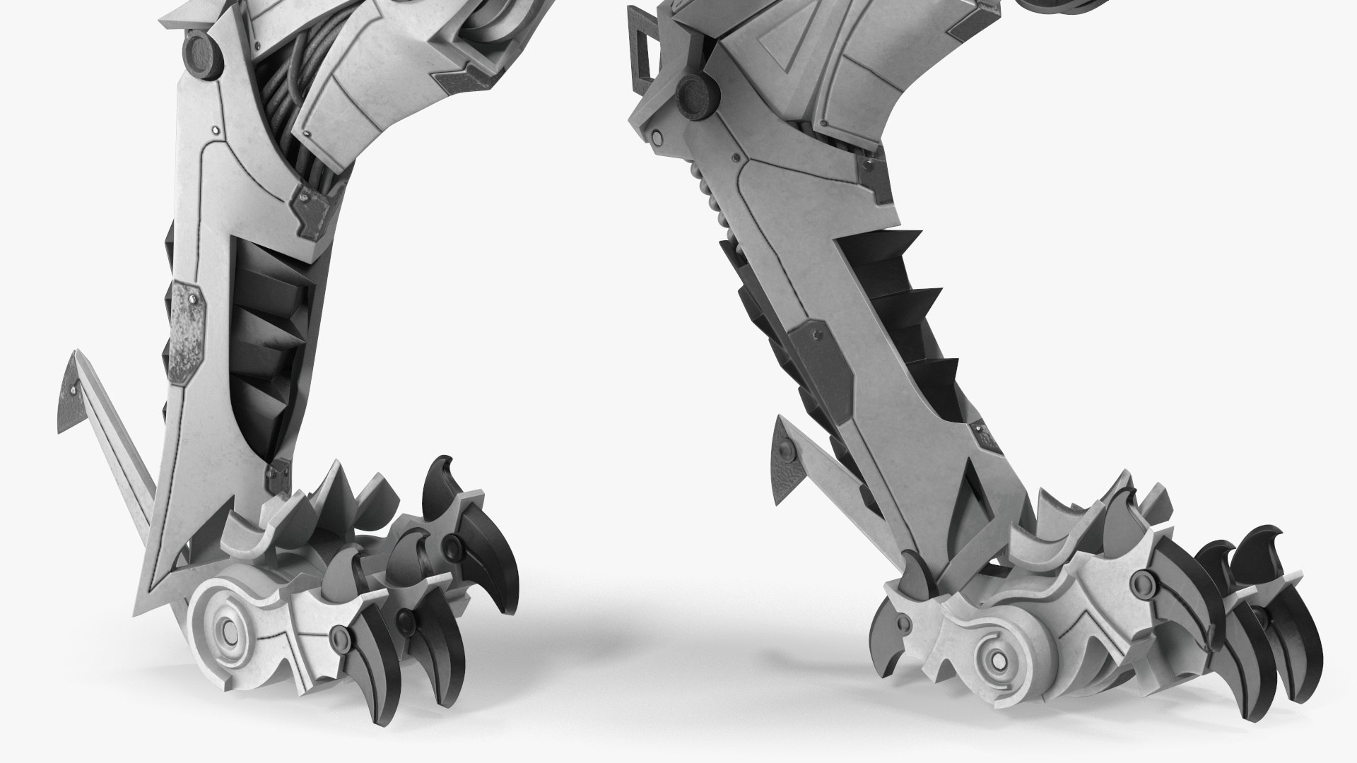 Robotic T-Rex Walking Pose 3D - TurboSquid 2235933