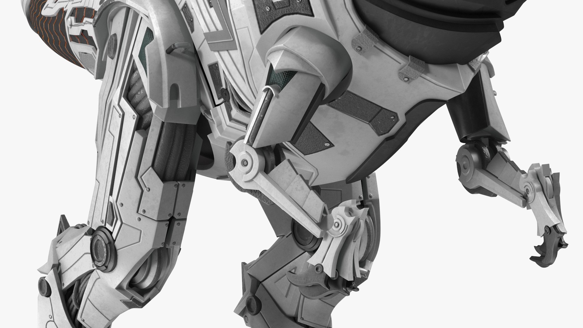 Robotic T-Rex Walking Pose 3D - TurboSquid 2235933