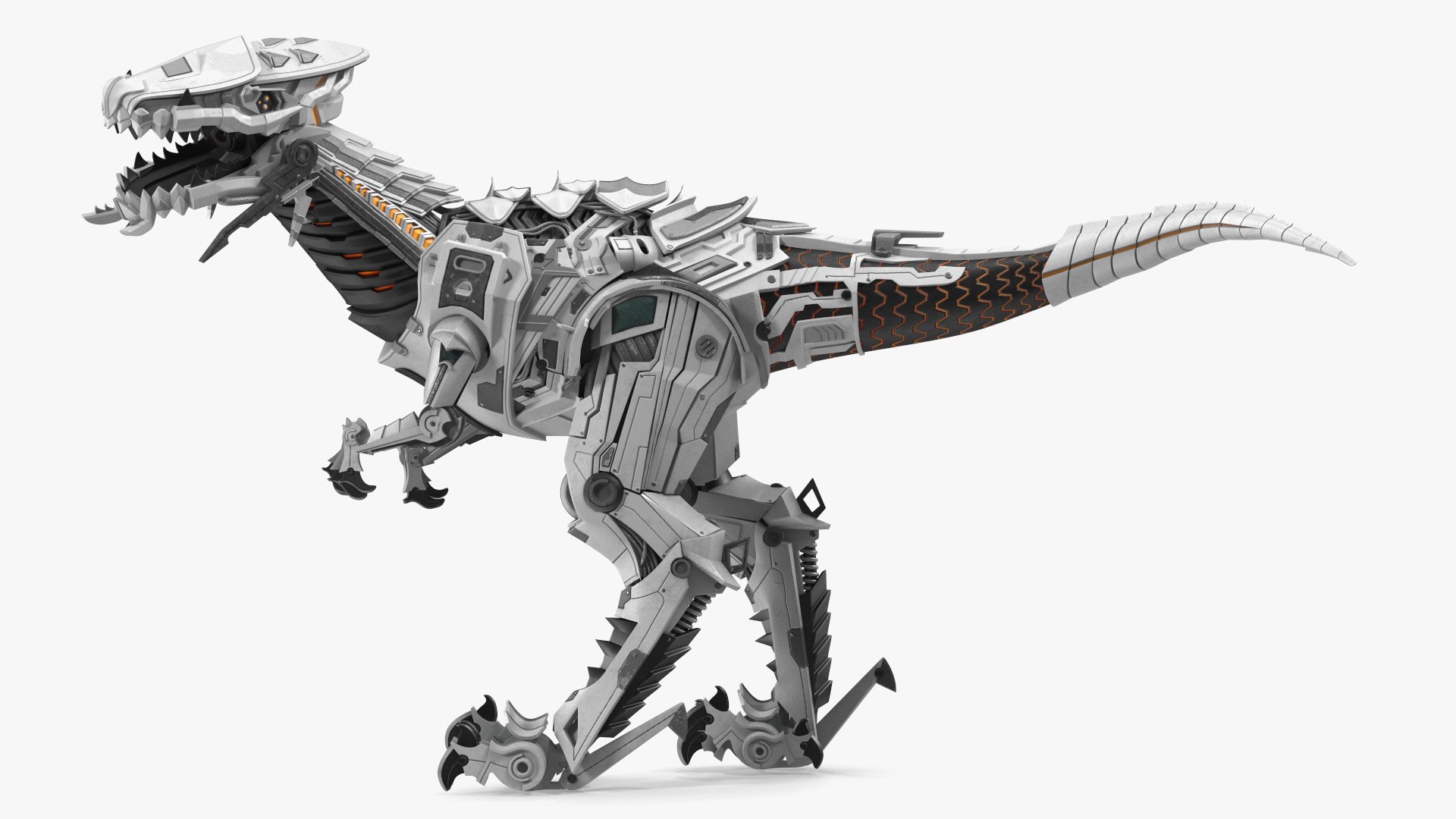 Robotic T-Rex Walking Pose 3D - TurboSquid 2235933