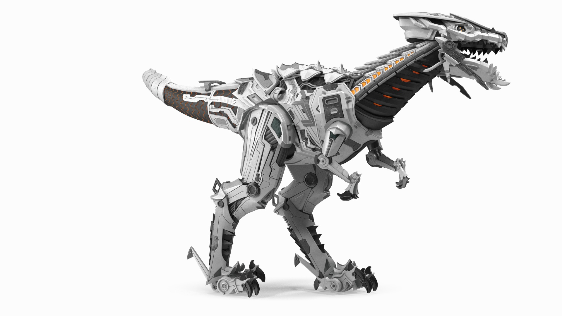 Robotic T-Rex Walking Pose 3D - TurboSquid 2235933
