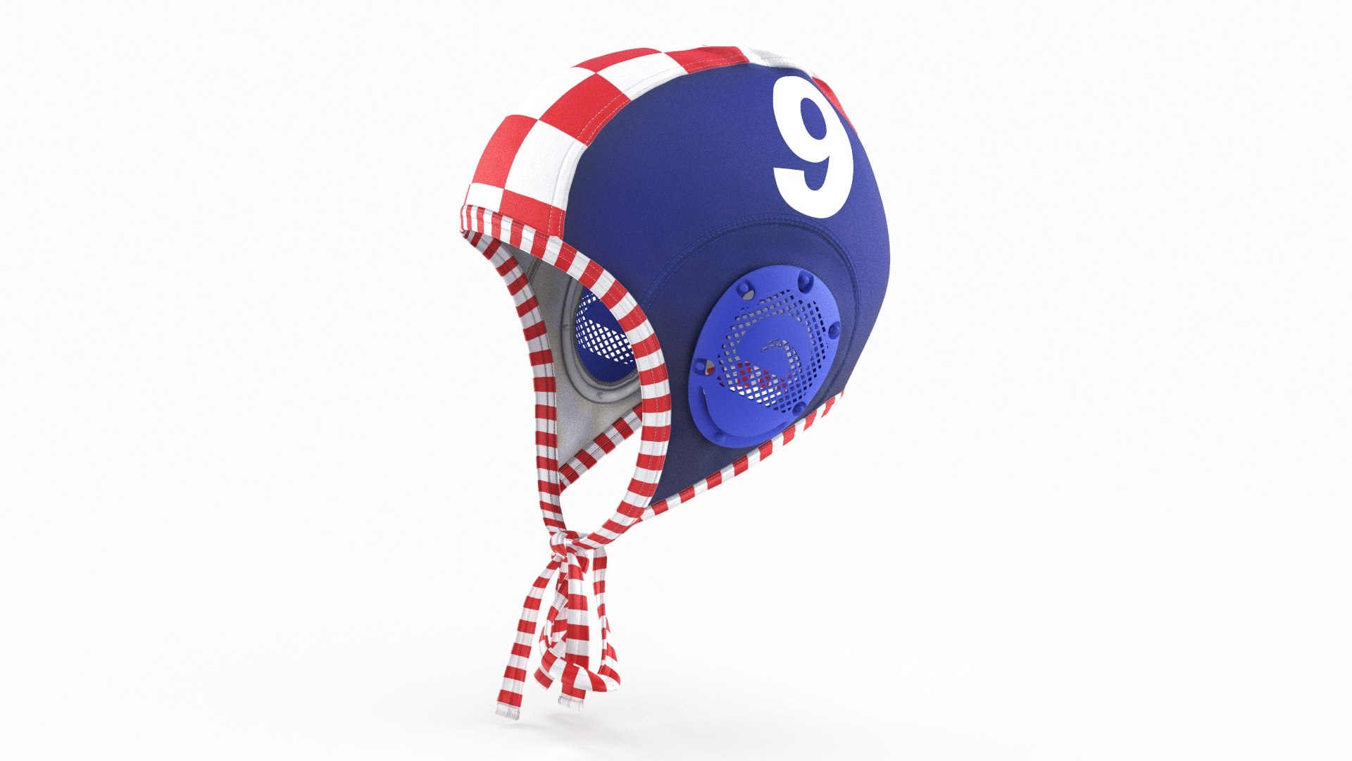 3D Water Polo Cap Red - TurboSquid 2281805