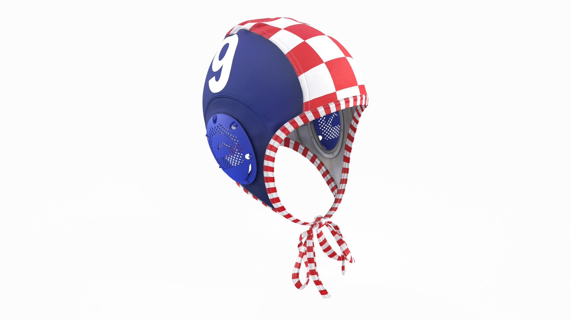 3D Water Polo Cap Red - TurboSquid 2281805