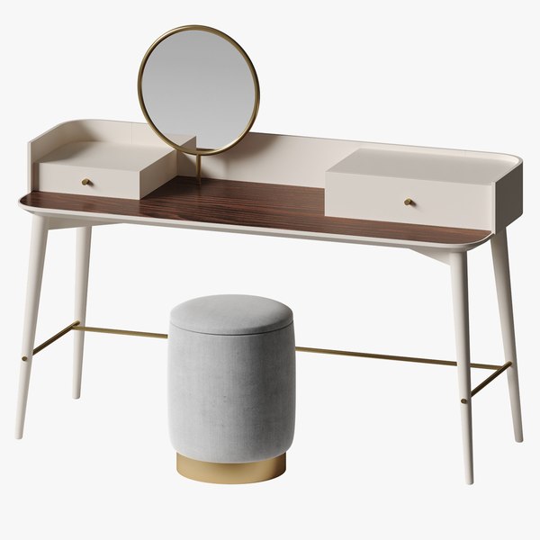 modelo 3d Praddy Naica con puf - TurboSquid 2171728