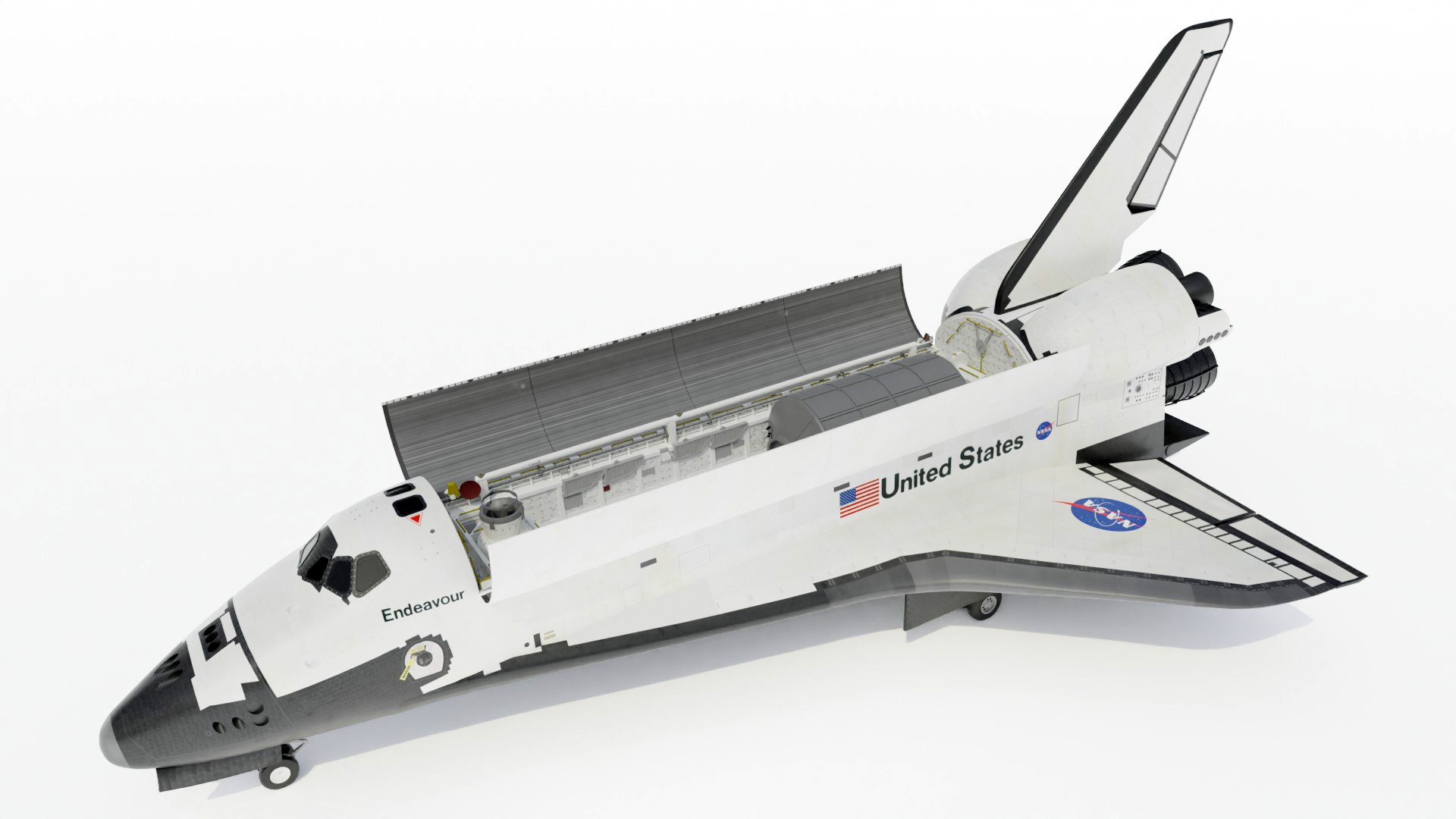 Space Shuttle 3d Model