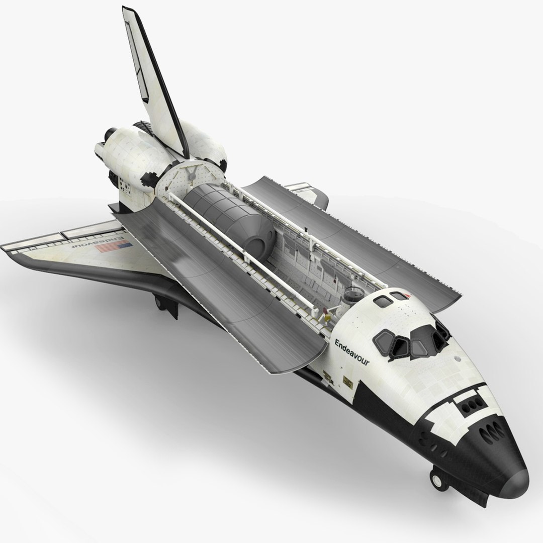 space shuttle 3d model