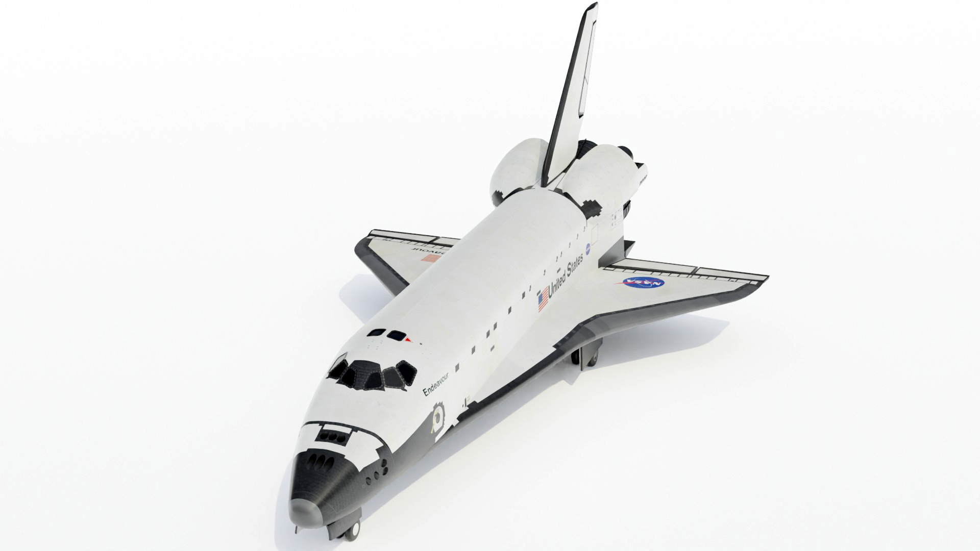 Space Shuttle 3d Model