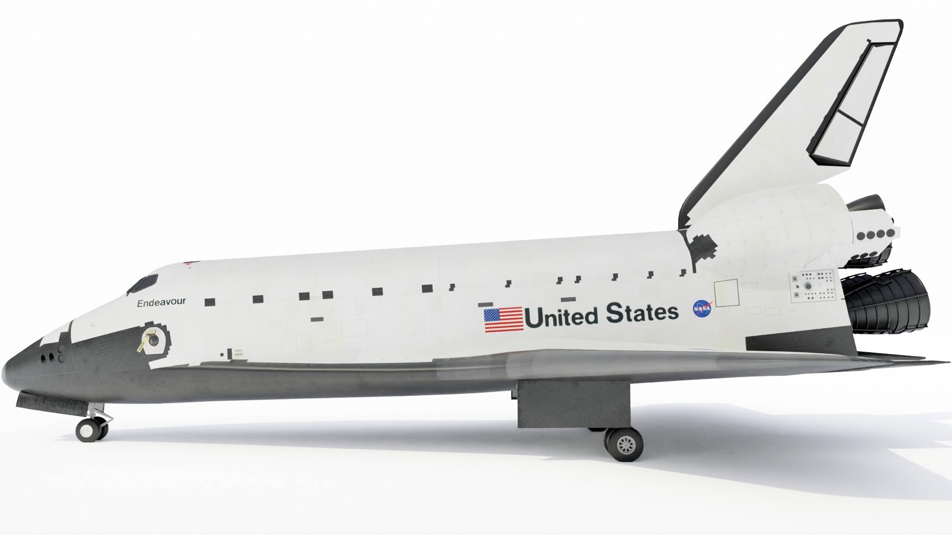 Space Shuttle 3d Model