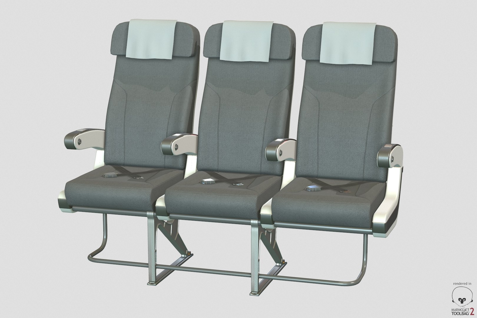 Airplane Chair V4 3D Model - TurboSquid 1375547