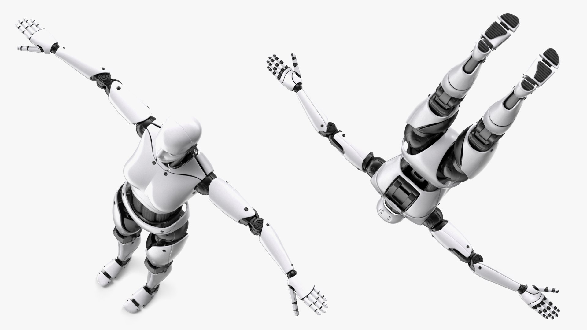 Cyborg Female T-Pose 3D model - TurboSquid 2096371