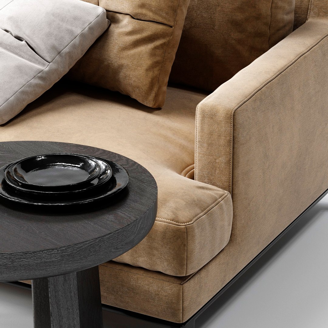 3D model poliform bellport sofa - TurboSquid 1284251