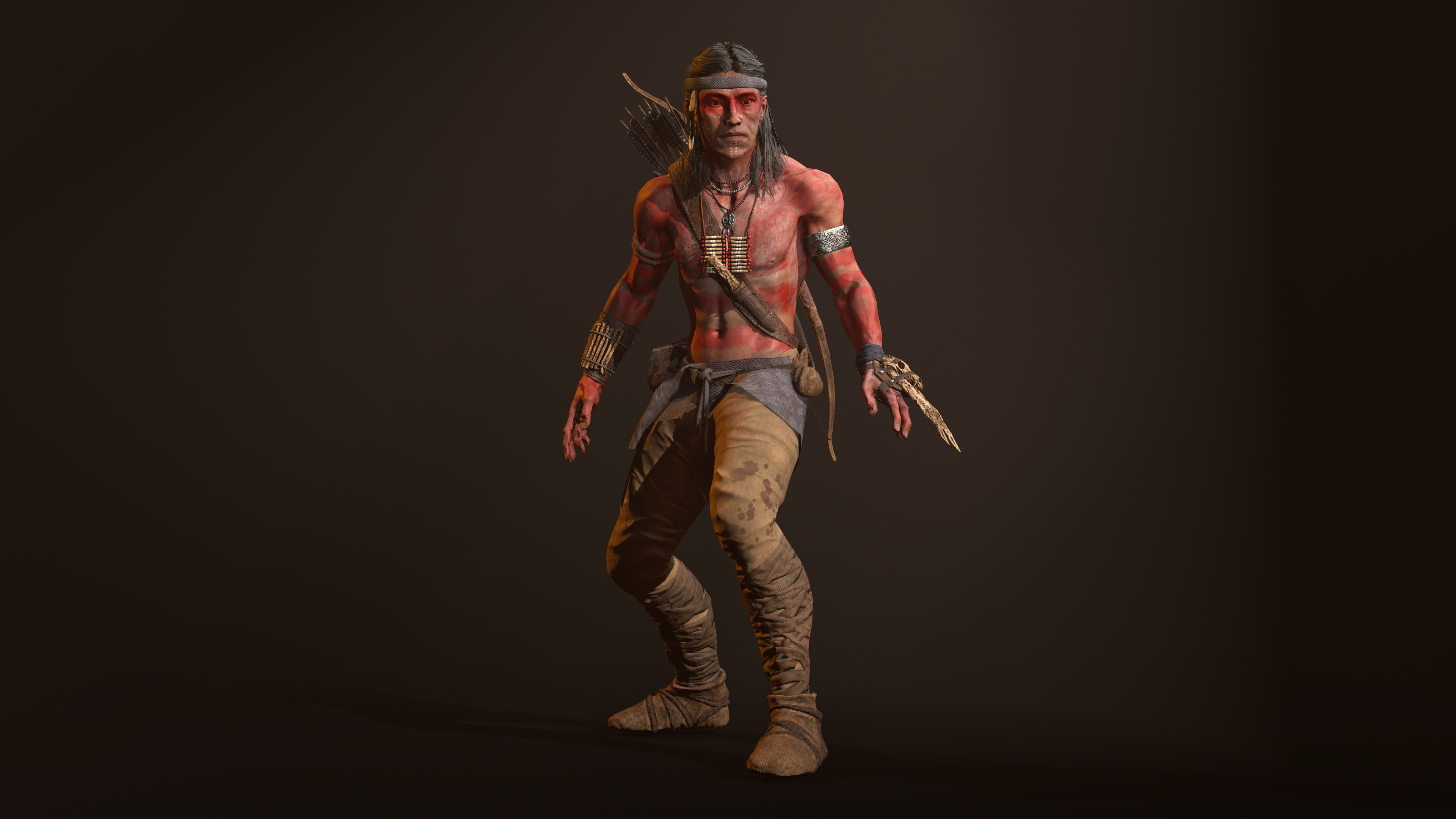 3D Native American 2 model - TurboSquid 1736540