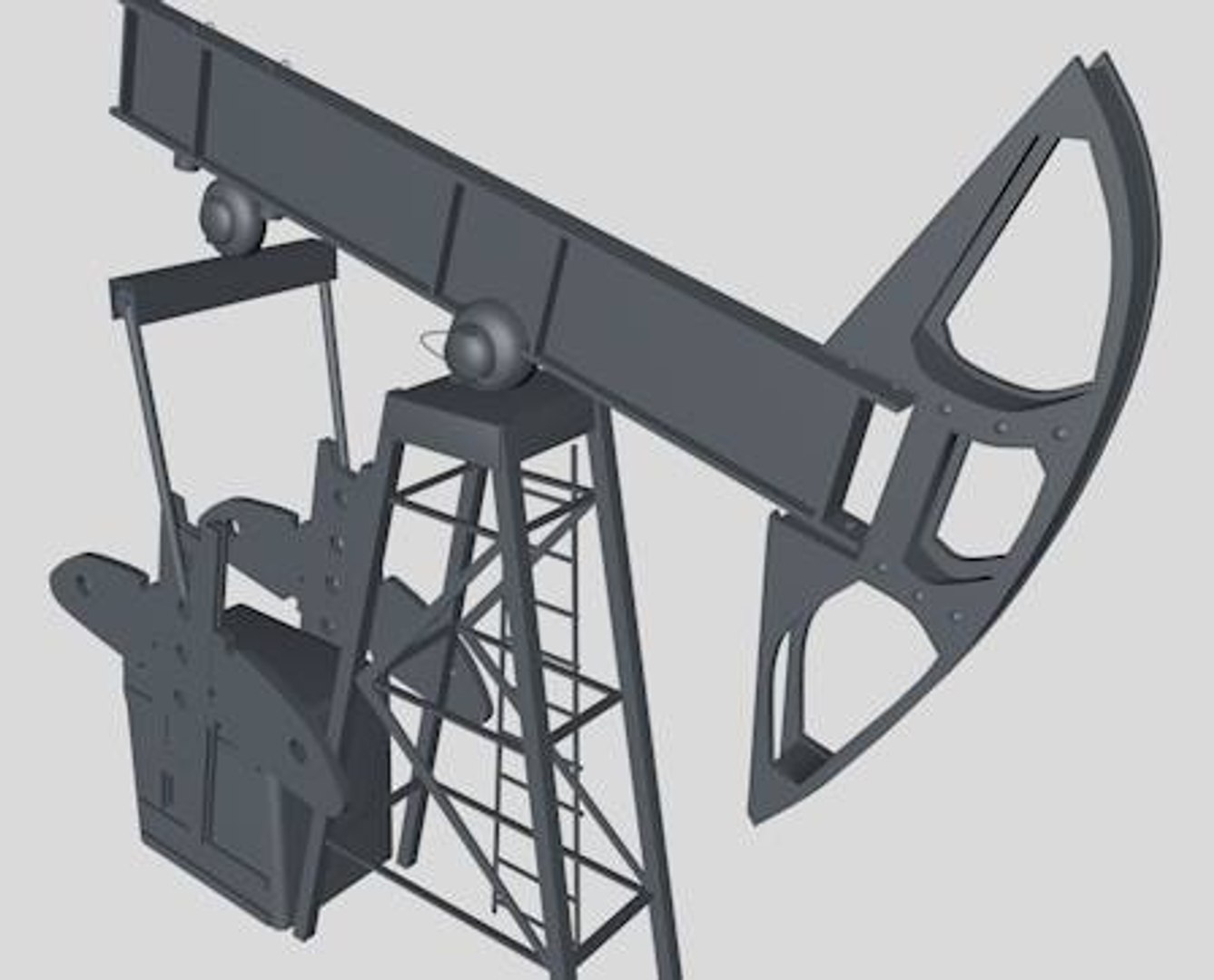 oil rocker pump 3d 3ds