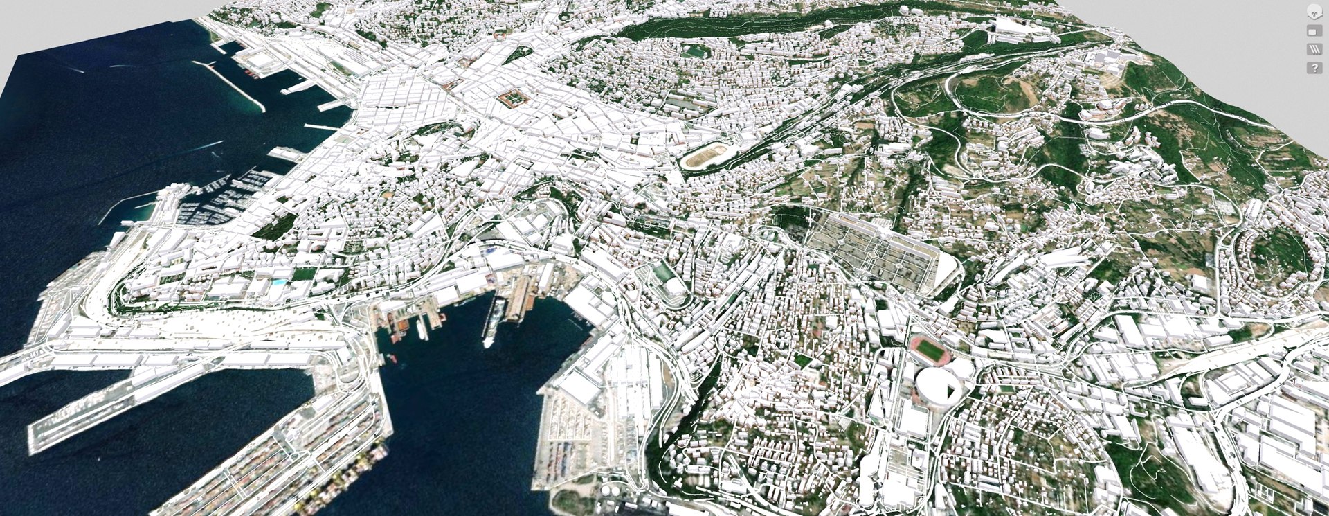 3D Cityscape Trieste Italy Model - TurboSquid 2052938