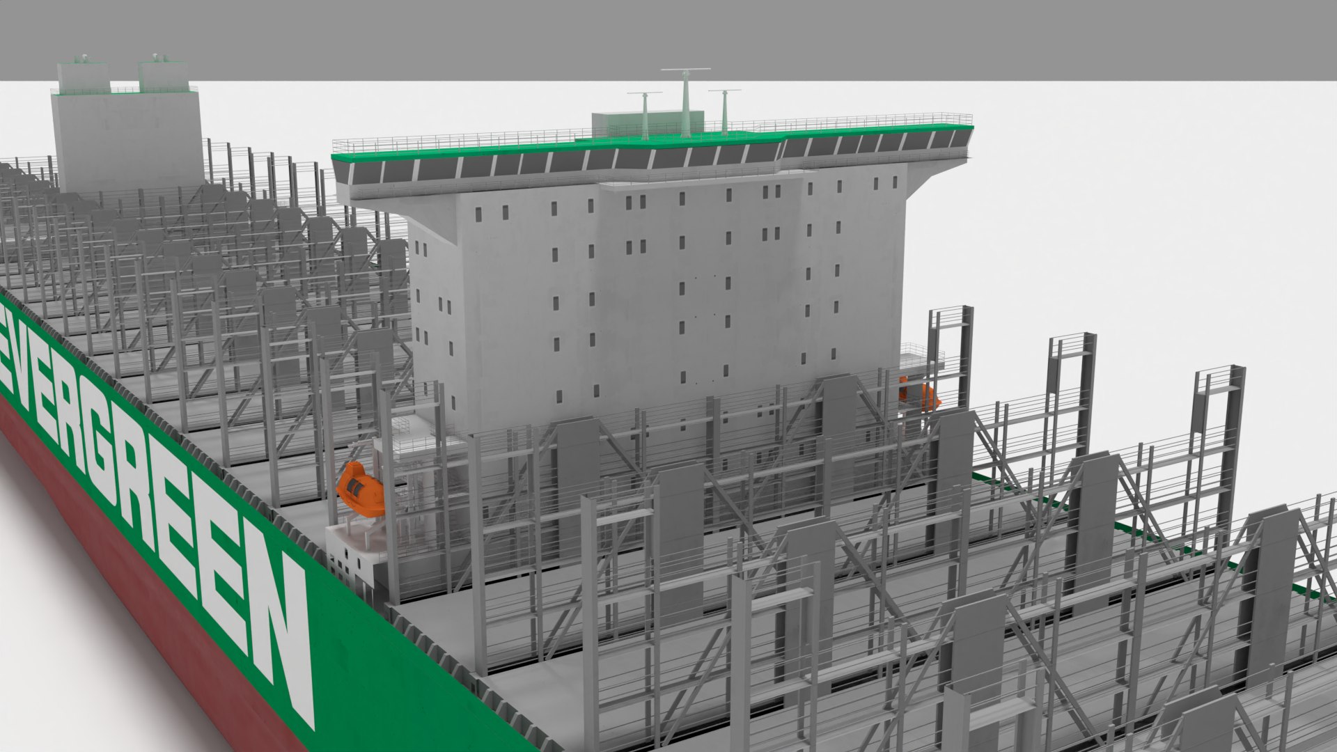 Ever Ace Container Ship Lowpoly 3D Model - TurboSquid 1943906