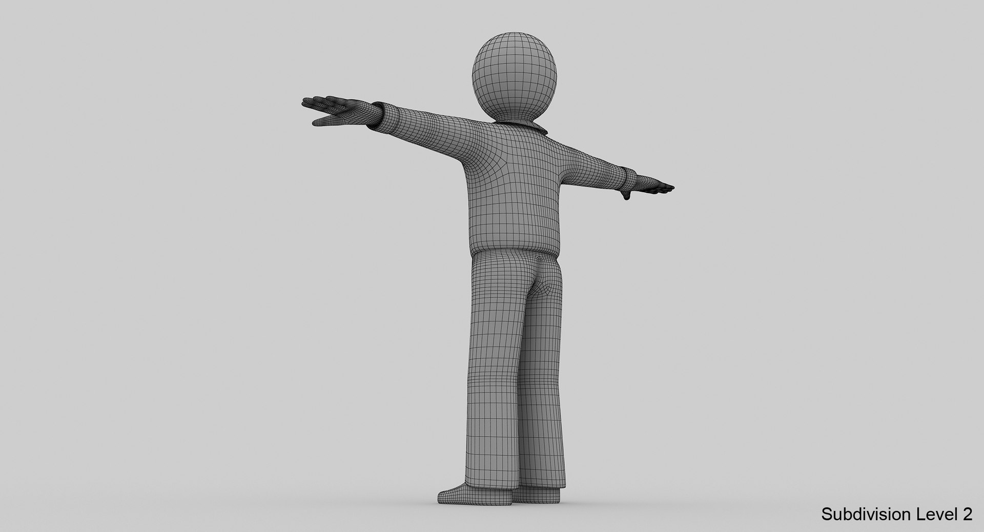 Rigged Biped 3d 3ds