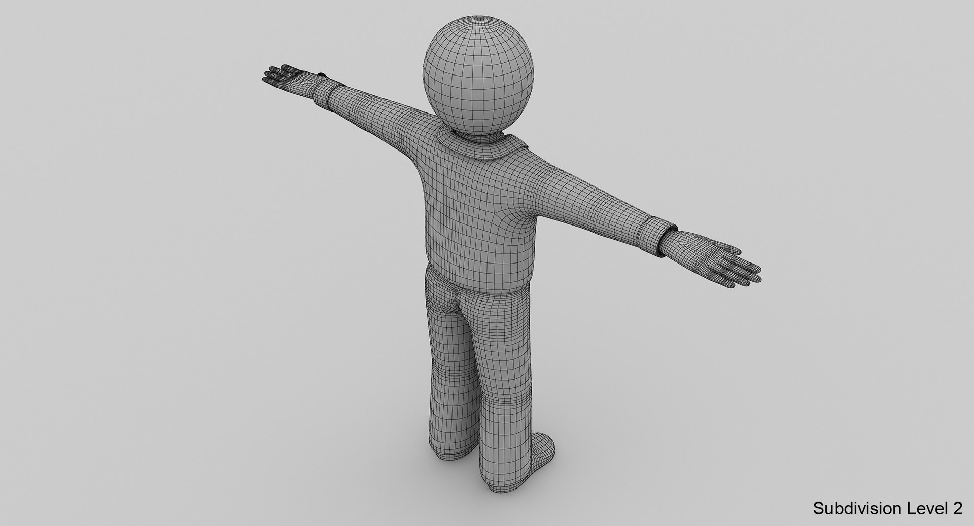 Rigged Biped 3d 3ds
