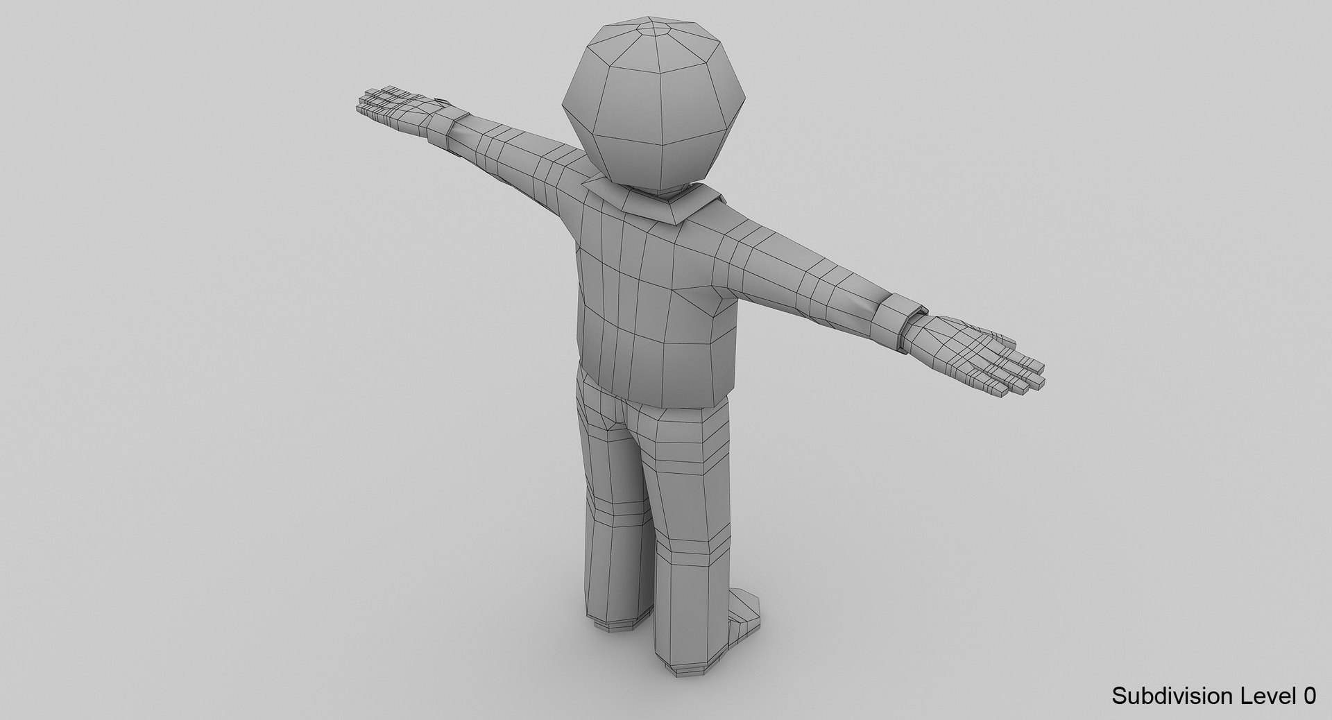 Rigged Biped 3d 3ds
