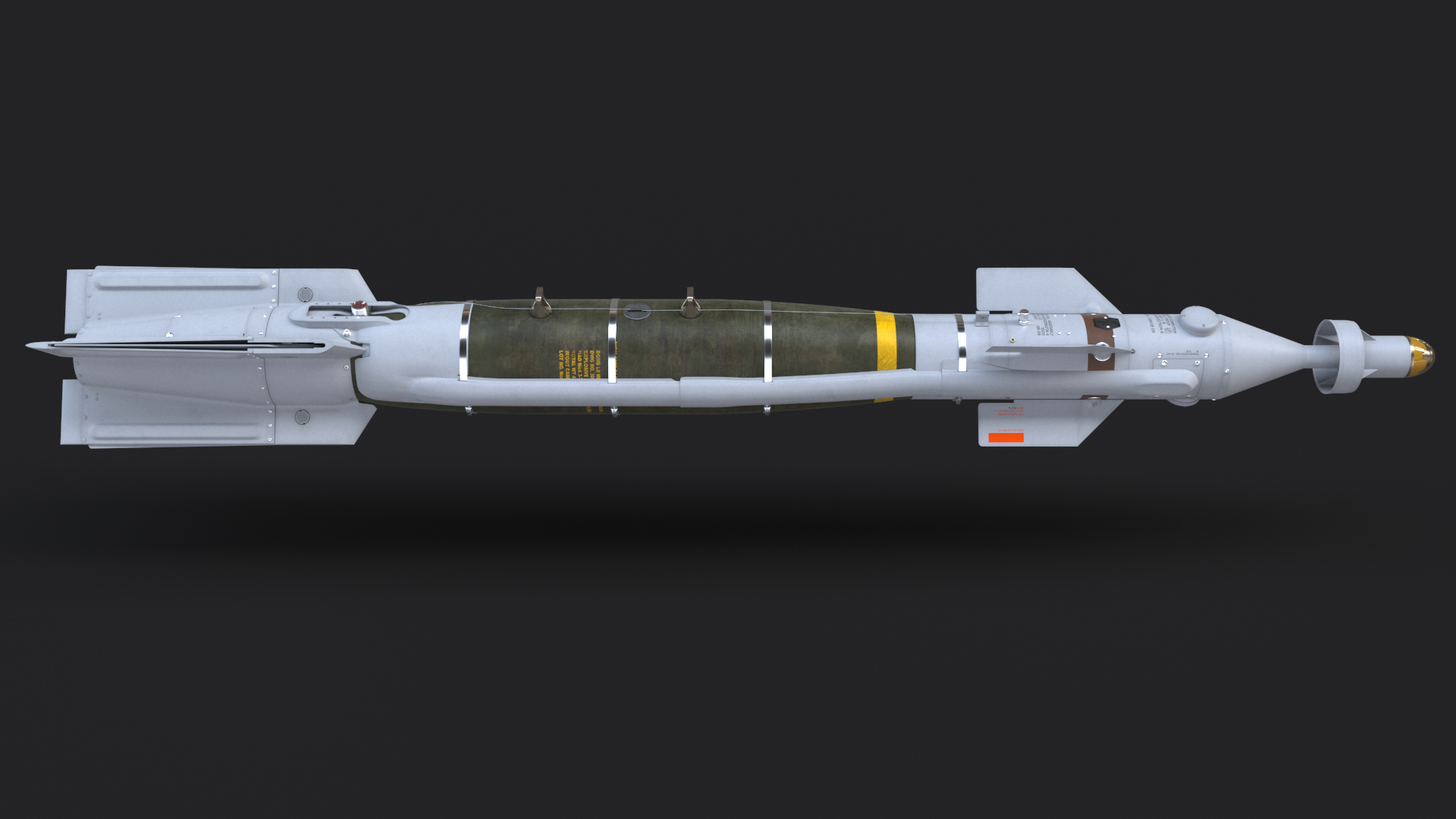GBU-49B Paveway II 3D Model - TurboSquid 2197165
