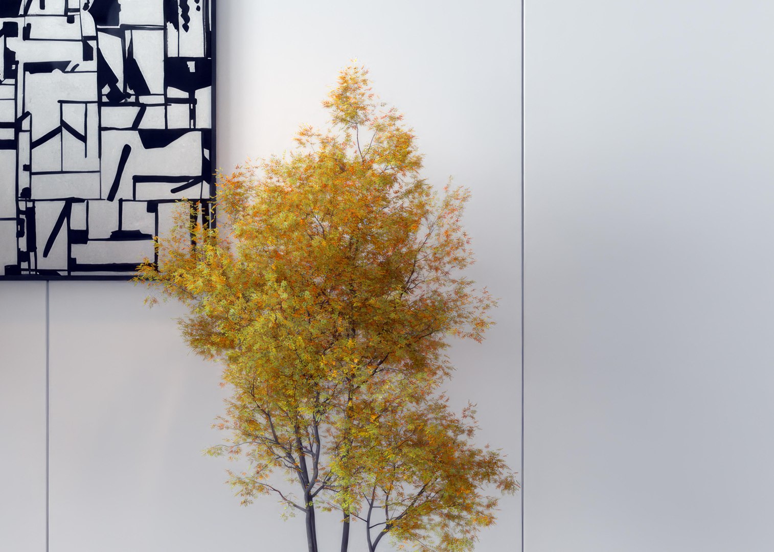Of landscape leaf modern Tree 3D model - TurboSquid 2104170