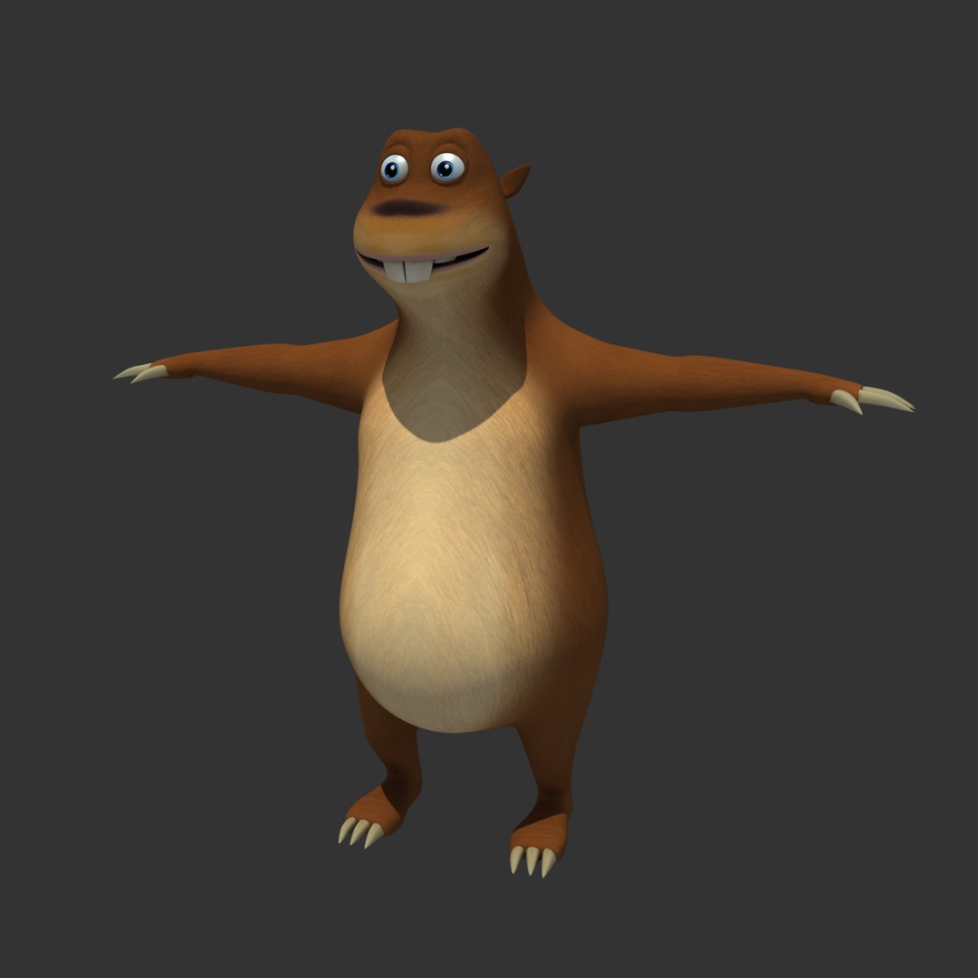 3ds max mole animation