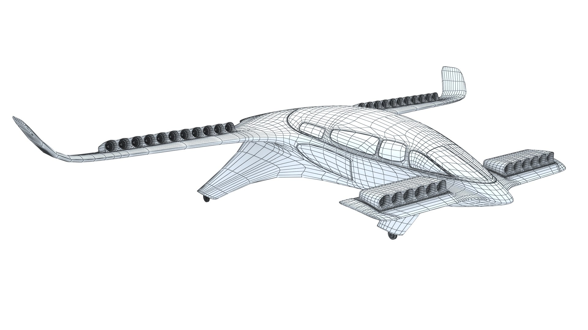 Lilium Jet Flying Taxi P Model - TurboSquid 1760584