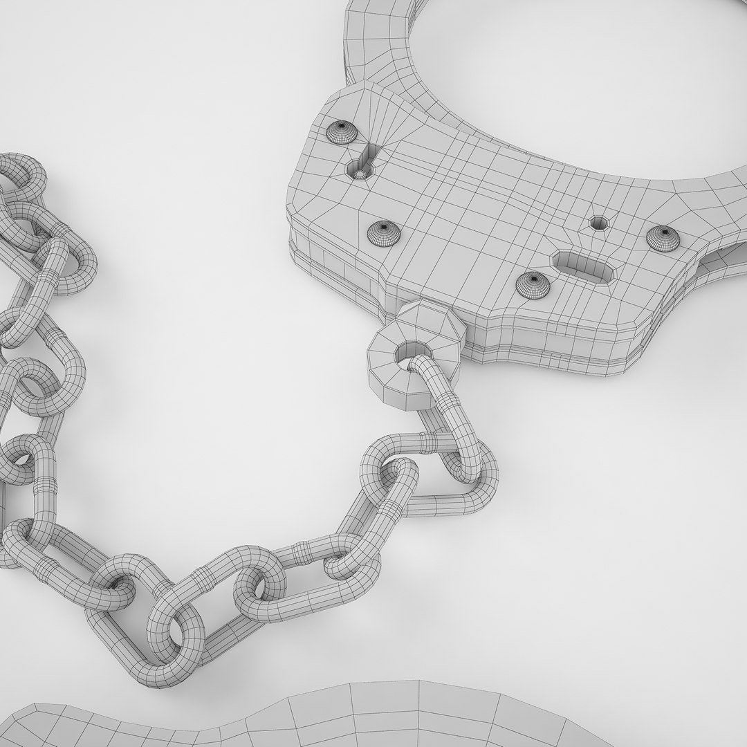 3D model handcuffs - TurboSquid 1216998
