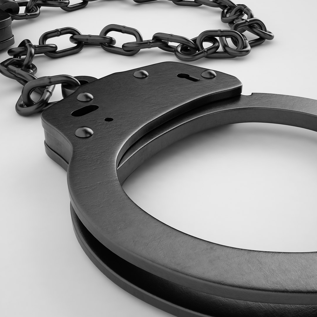3D model handcuffs - TurboSquid 1216998