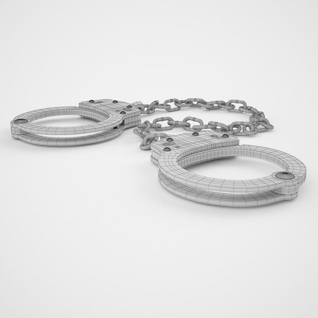 3D model handcuffs - TurboSquid 1216998