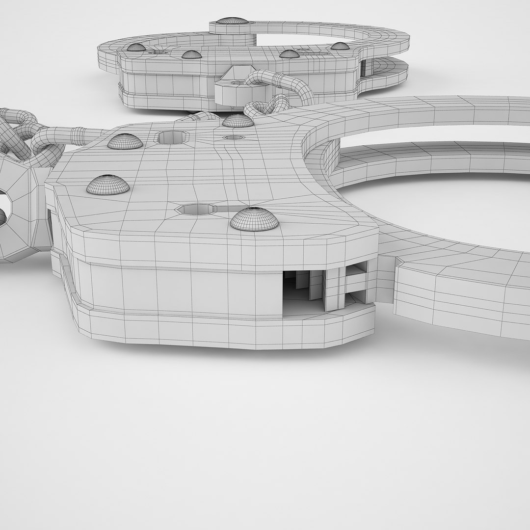 3D model handcuffs - TurboSquid 1216998