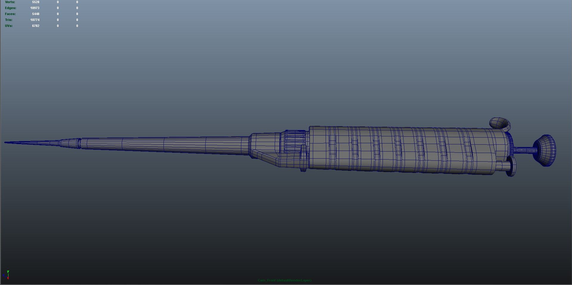 3d Model Volume Pipette