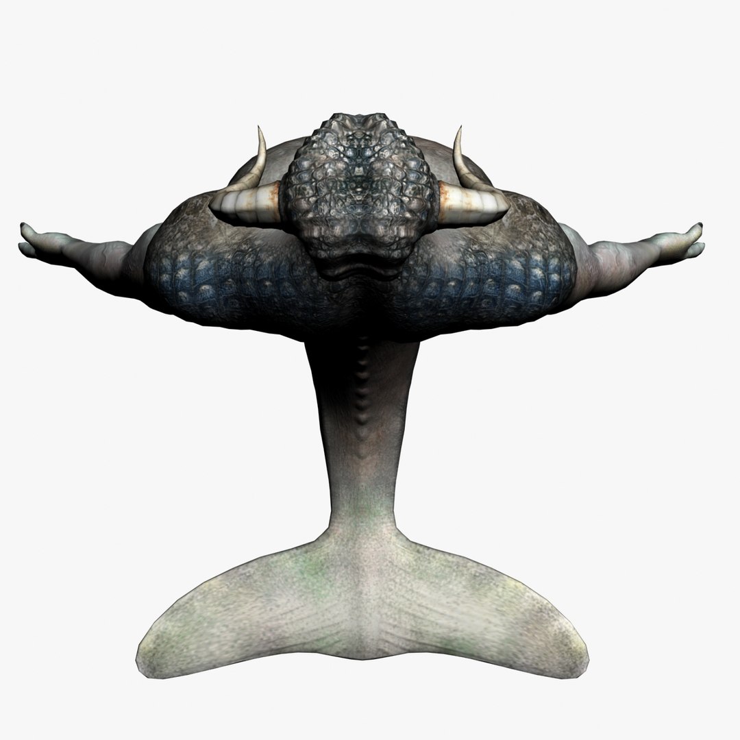 3d sea monster